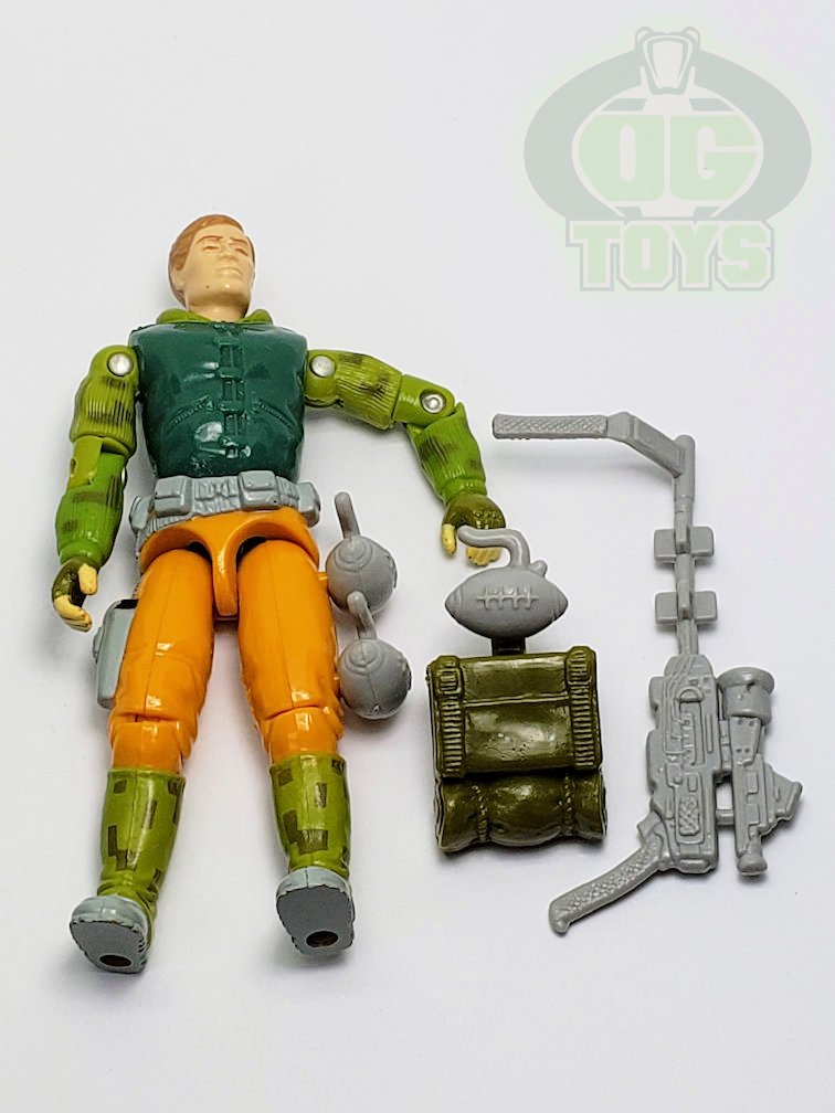 Capt Grid Iron 1990 - ARAH Vintage Action Figure (GI Joe, G.I. Joe)