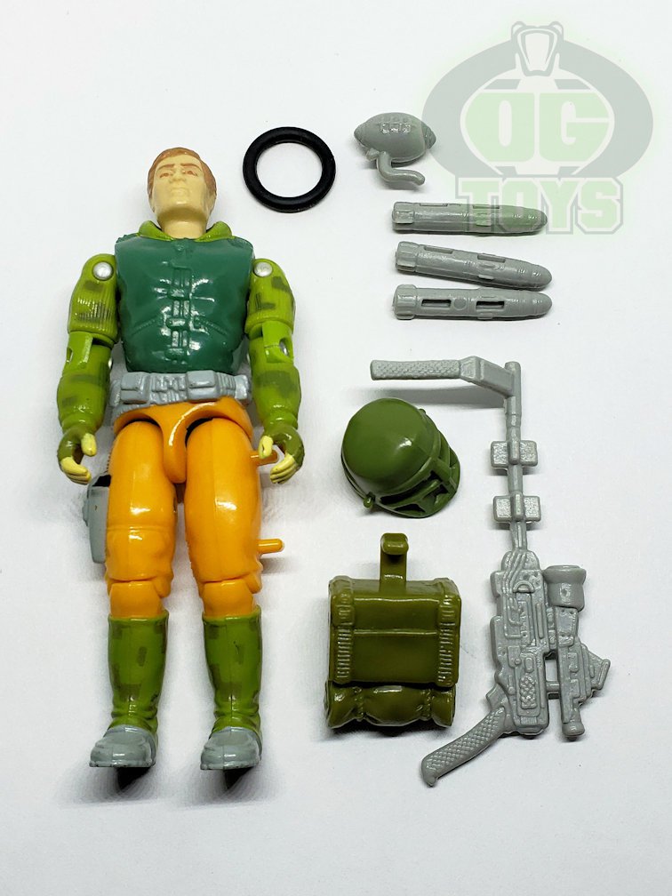 Capt Grid Iron 1990 - ARAH Vintage Action Figure (GI Joe, G.I. Joe)