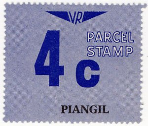 (I.B) Australia - Victoria Railways : Parcel 4c (Piangil)