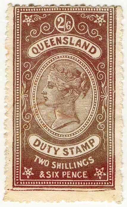(I.B) Australia - Queensland Revenue : Stamp Duty 2/6d