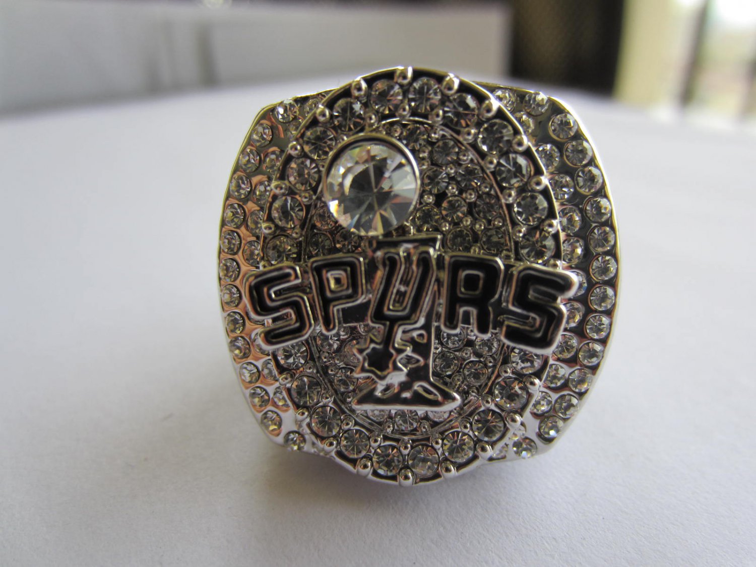 2005 San Antonio Spurs NBA Basketball Championship ring replica size 10 US