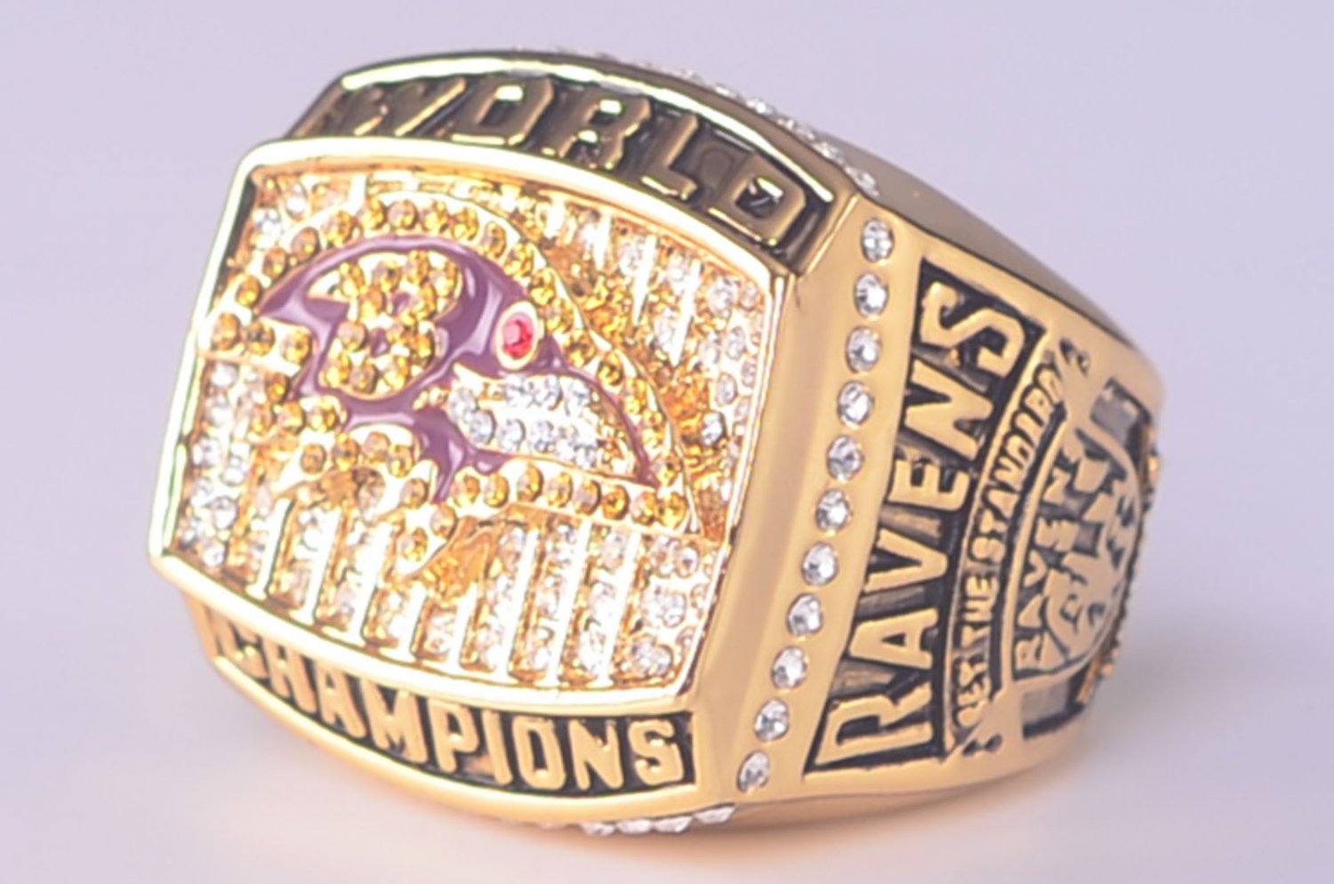 NFL 2000 Baltimore Ravens Super bowl XXXV CHAMPIONSHIP RING 11S NIB