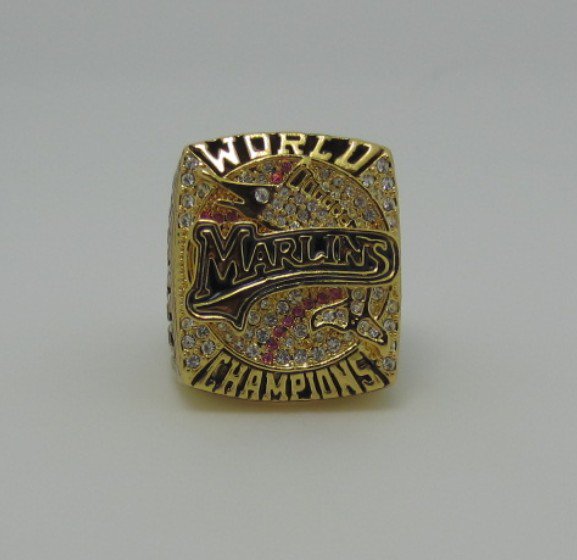 2003 Florida Marlins MLB world series ring replica size 11 US