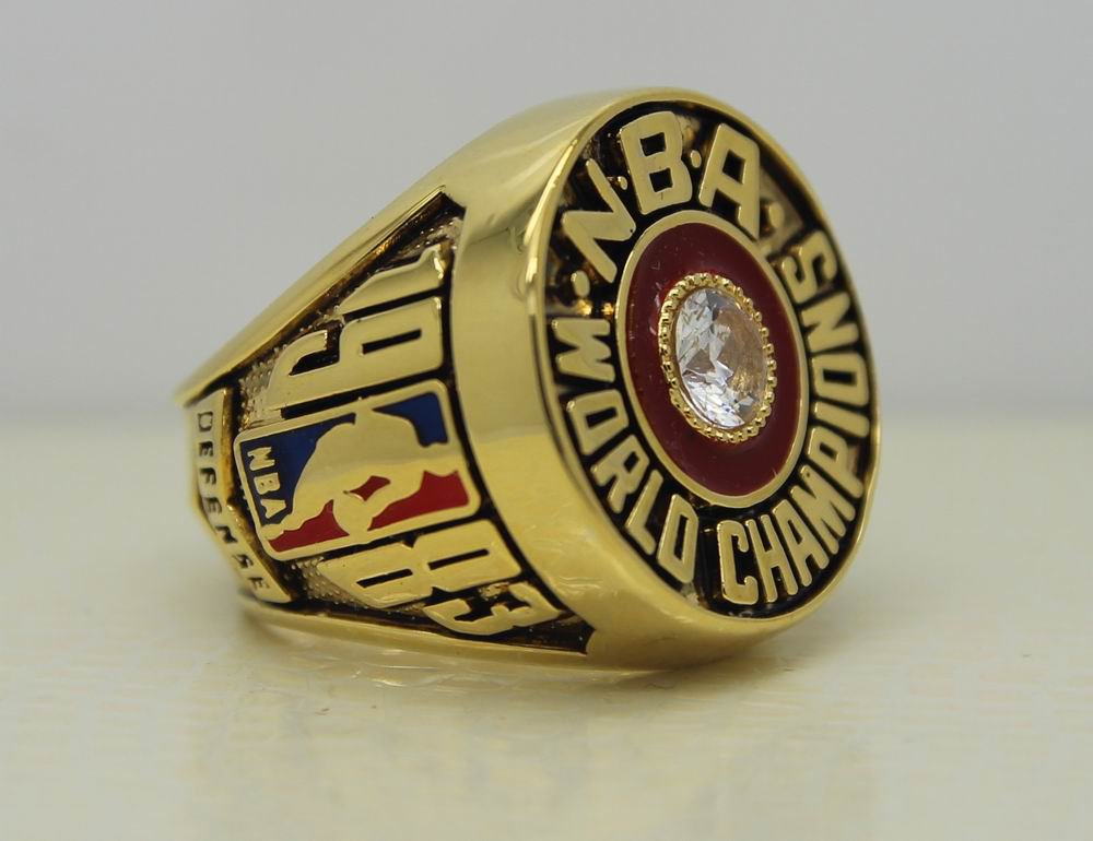 1983 Philadelphia 76ers NBA Basketball National Championship Ring 12 ...