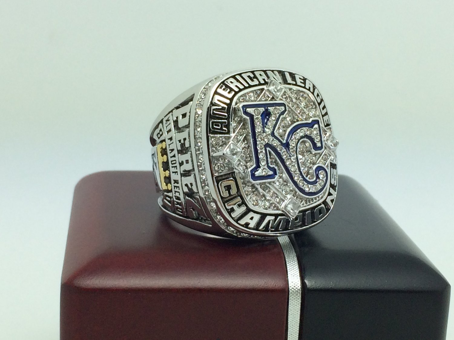 On sale 2014 Kansas City Royals American League Championship Ring 9-13 ...