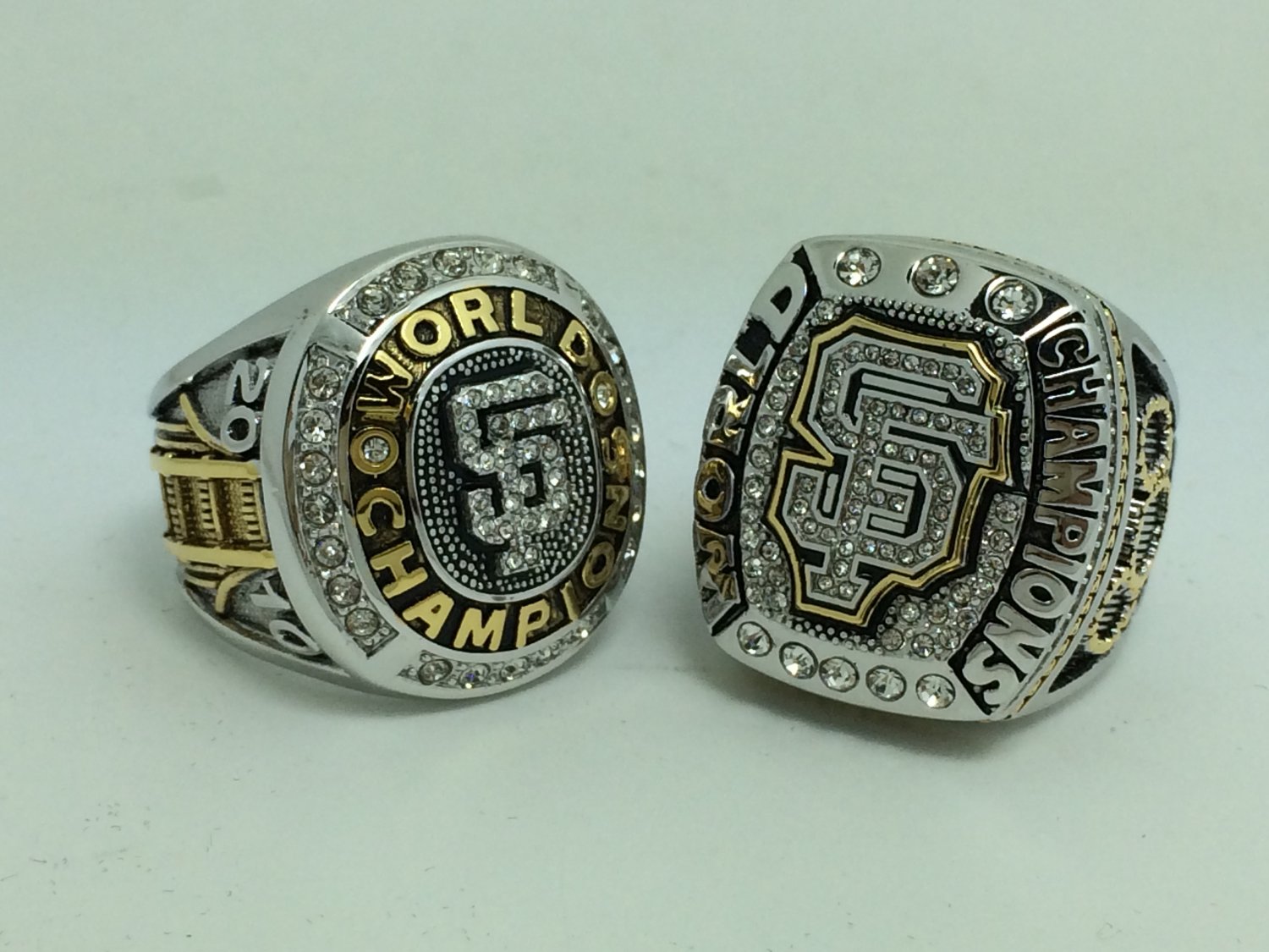 2PCS 2010 2014 MLB San Francisco Giants World series Championship ring ...