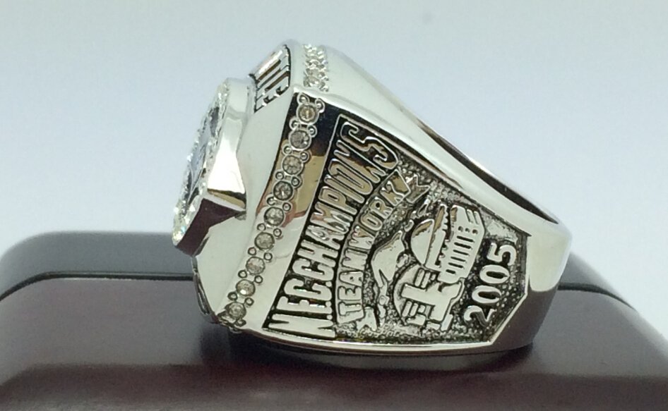 2005 Seattle Seahawks NFC super bowl championship ring size 8-14 copper ...