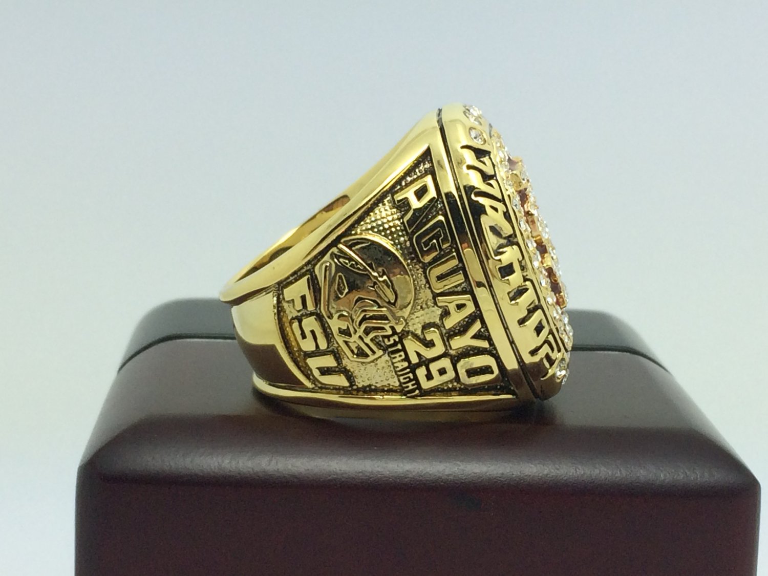 2014 FLORIDA STATE FSU SEMINOLES ACC NATIONAL CHAMPIONSHIP RING 8-14S