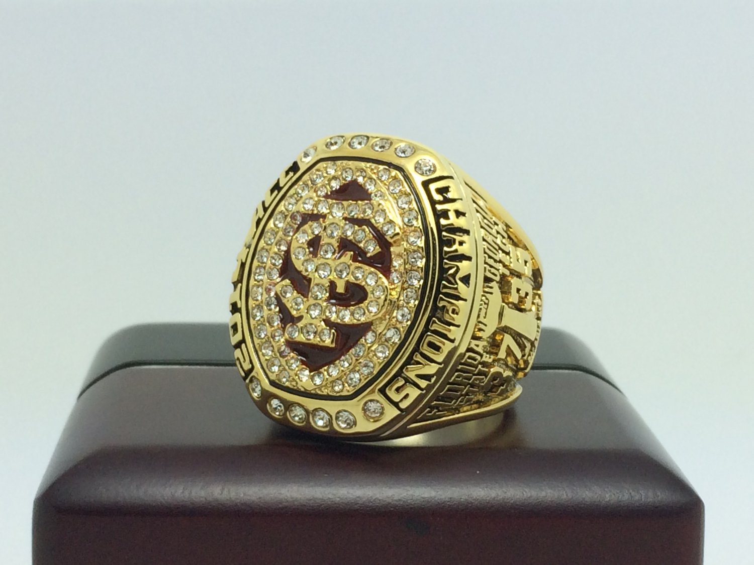 2014 FLORIDA STATE FSU SEMINOLES ACC NATIONAL CHAMPIONSHIP RING 8-14S