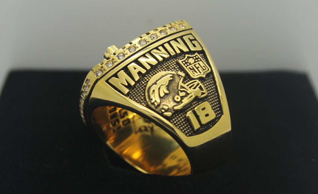 NFL Manning ring Pre-sale 2016 Denver Broncos super bowl Rings 8-14S ...
