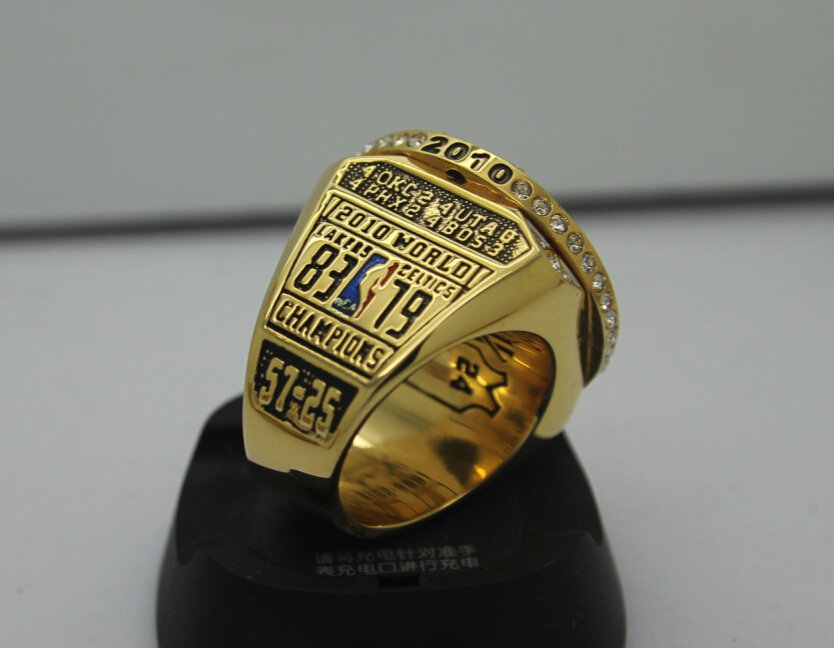 2010 Los Angeles Lakers NBA Championship rings 8-14S special for Kobe