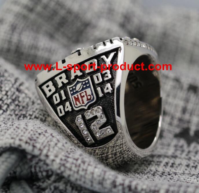 2017 New England Patriots NFL super bowl championship ring 12S for Tom ...