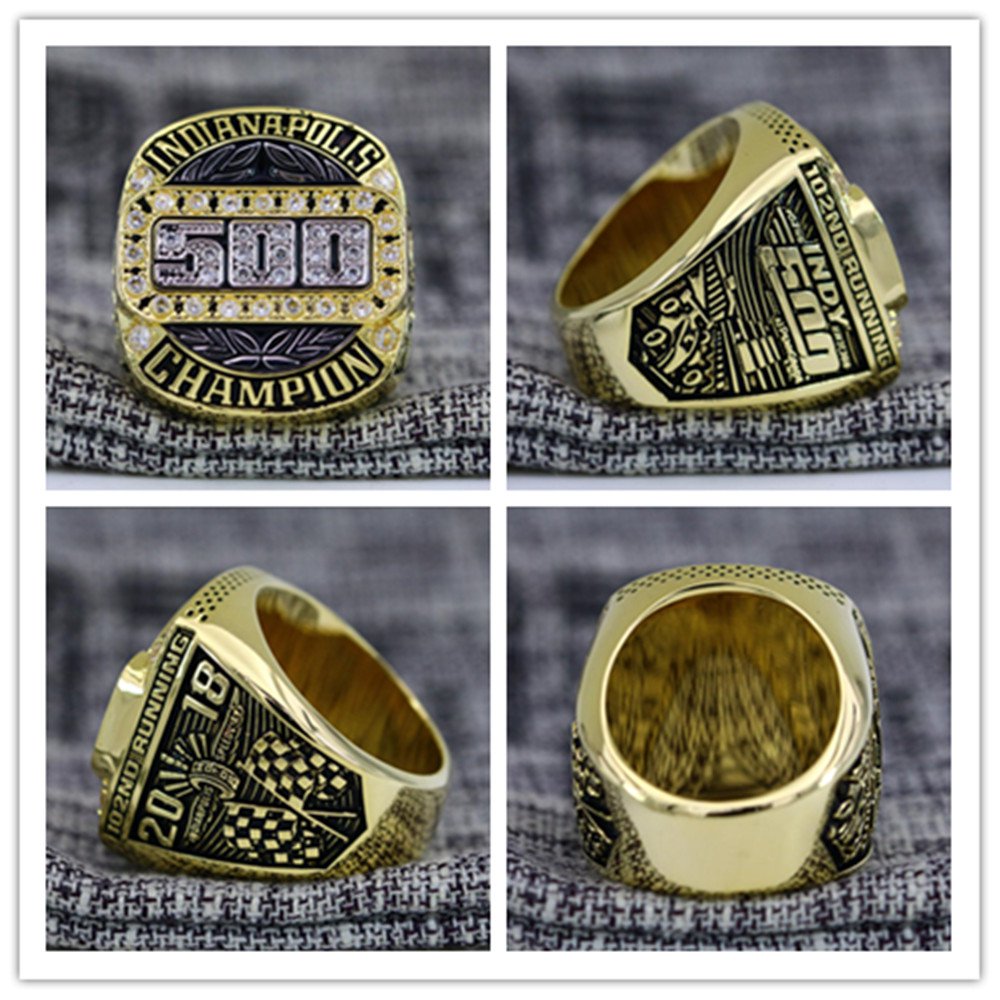 2018 Indianapolis Indy 500 102nd Running Motor Cup Championship Ring