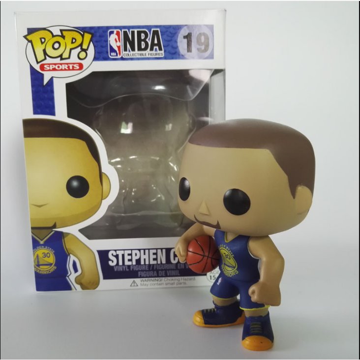 Funko Pop! Sports NBA Basketball Steph Stephen Curry #19 Vaulted ...