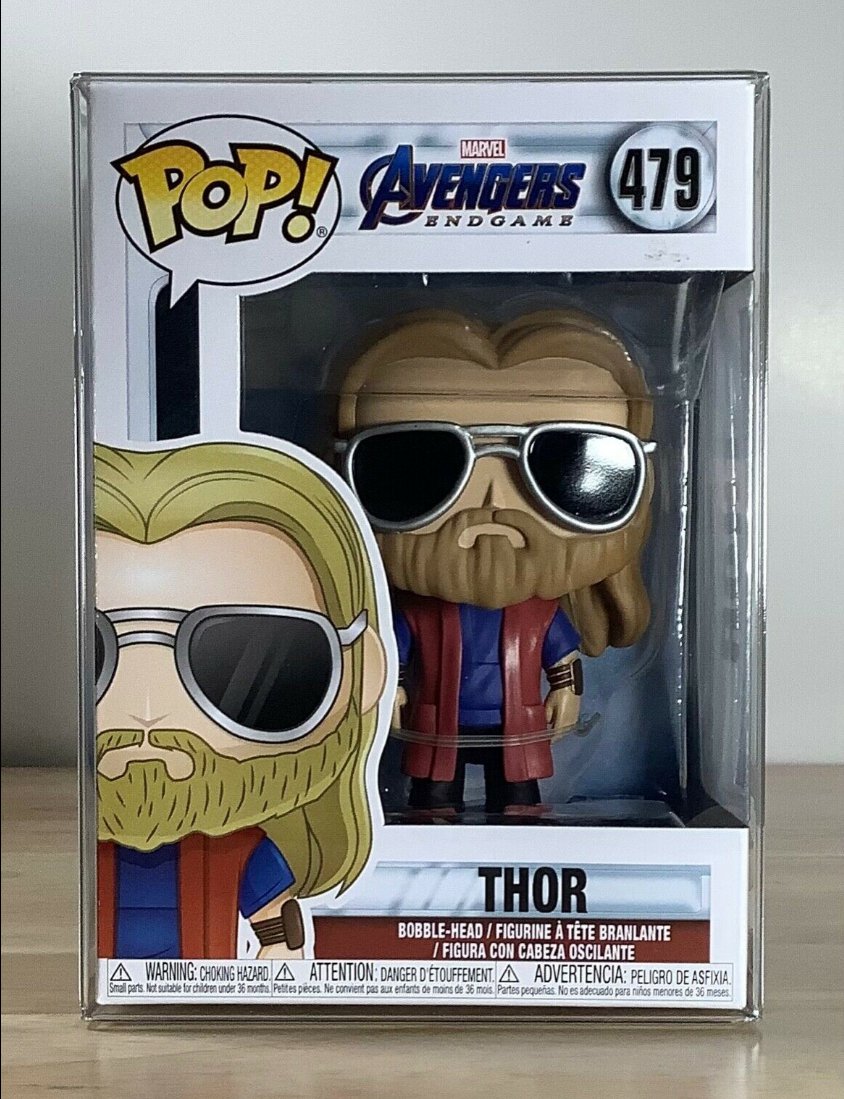 Funko Pop! Marvel: Avengers Endgame - Casual Thor #479 Protector