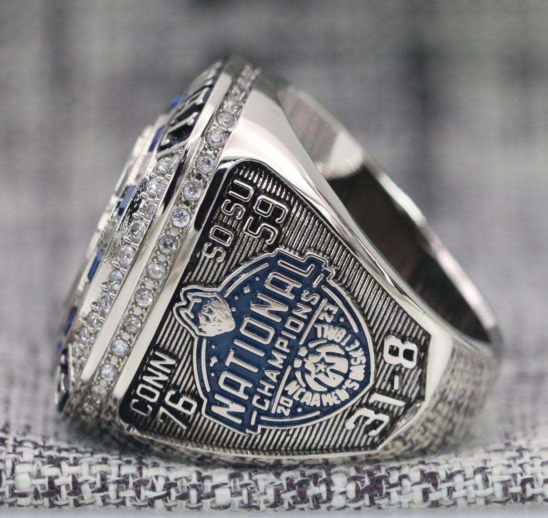 Connecticut Huskies UCONN 2023 Basketball NCAA Championship ring 7-16S