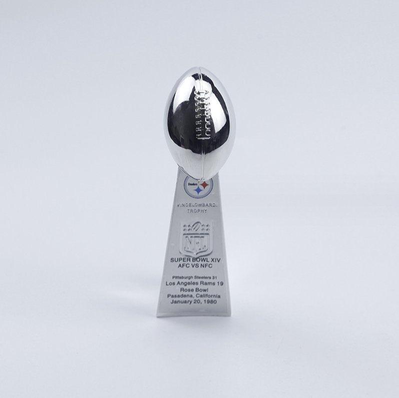 1979 pittsburgh steelers Super Bowl Championship VINCE LOMBARDI Trophy ...