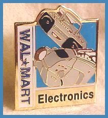 Electronics Square Walmart Lapel Pin