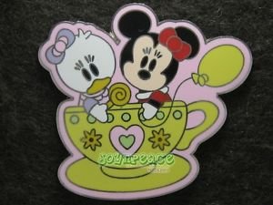 41326 Disney Pin 2006 HKDL Cute Characters - Minnie Mouse & Daisy Duck ...