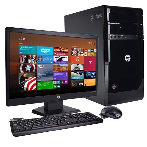 HP p2-1343w Fusion Dual-Core E2-1800 1.7GHz 6GB 1TB DVD±RW W8 Desktop PC