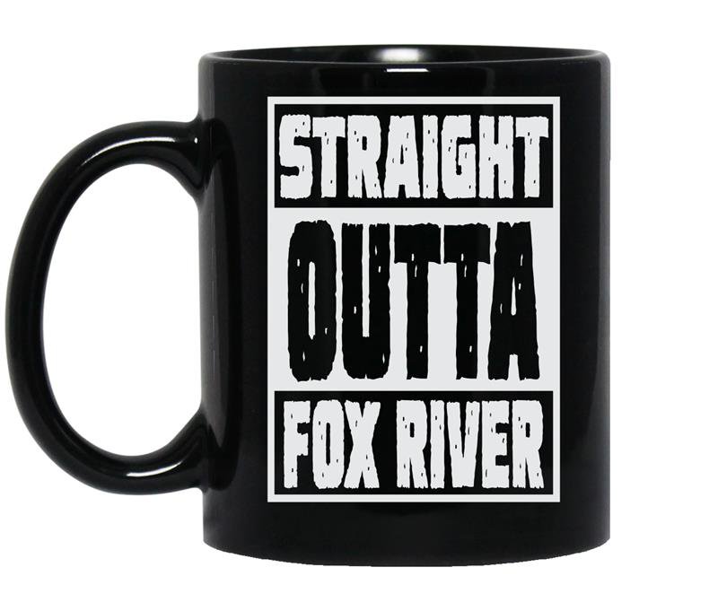 Straight outta fox river prison break Coffee Mug_Black