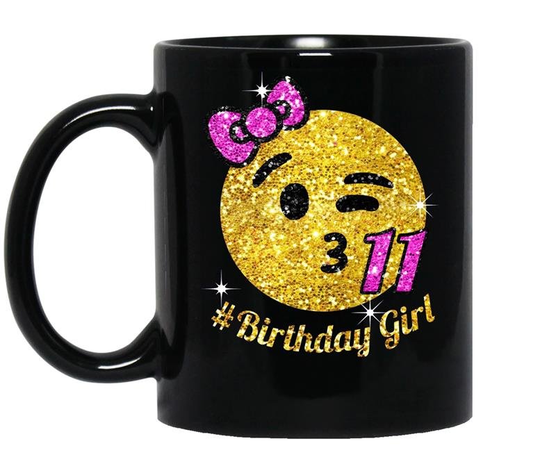 Omg its my 11th birthday coffee Mug_Black