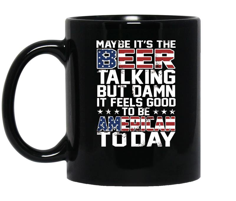 Maybe its the beer talking coffee Mug_Black