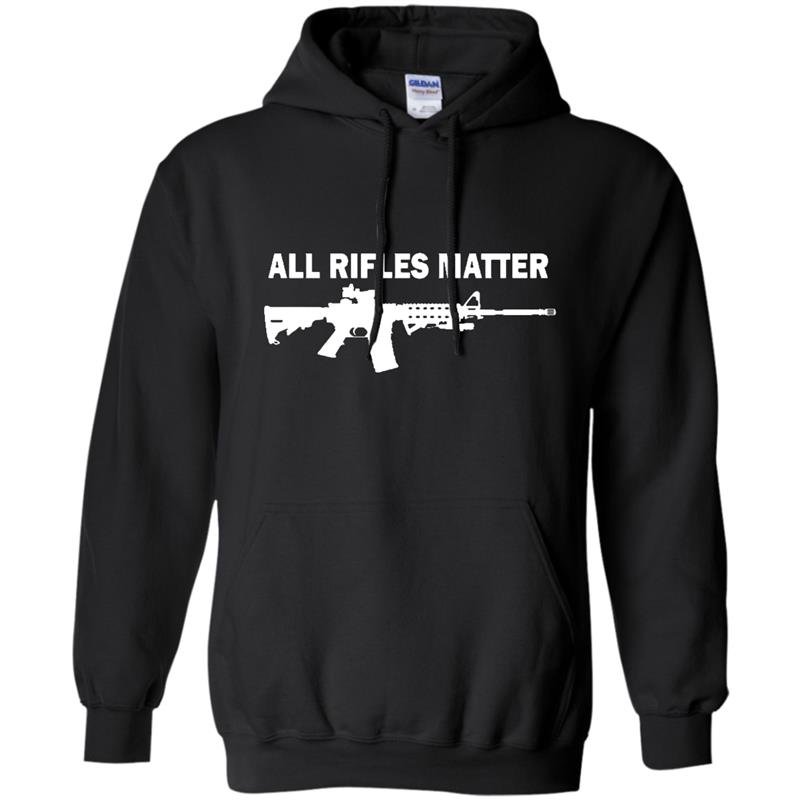 All rifles matter ar 15 tactical gun police nra blm Hoodie