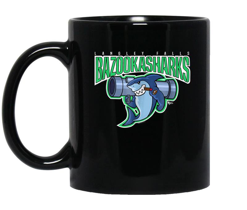 American dad bazooka sharks logo coffee Mug_Black