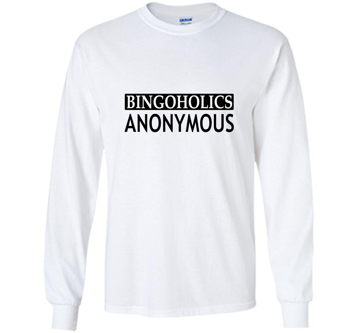 Funny Bingoholic Anonymous Cool Bingo Sayings Long Sleeve funny-bingoholic-anonymous-cool-bingo-sayings-long-sleeve