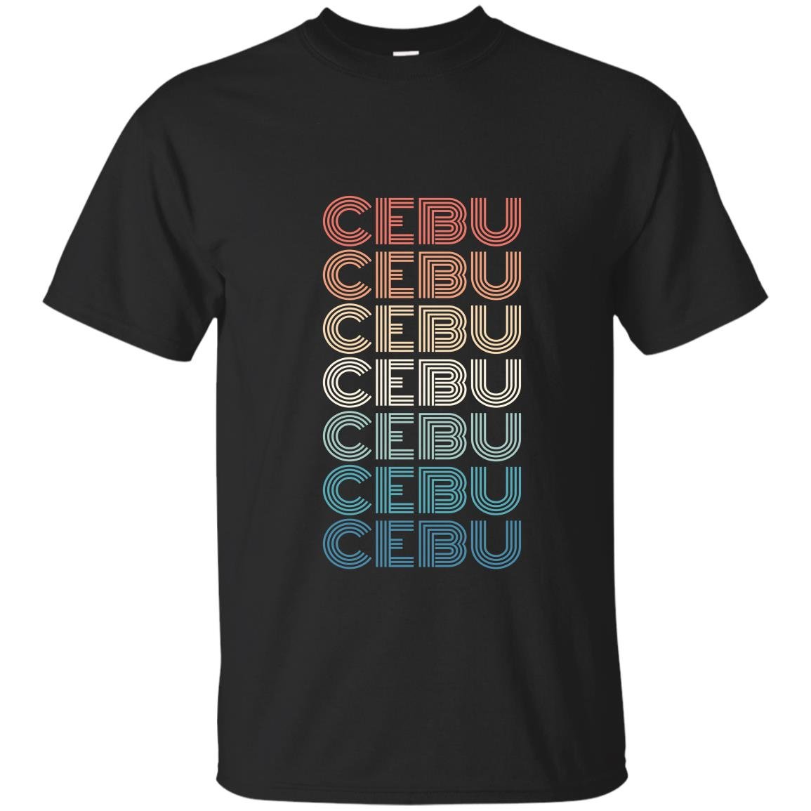 Classic retro vintage cebu philippines city T-shirt