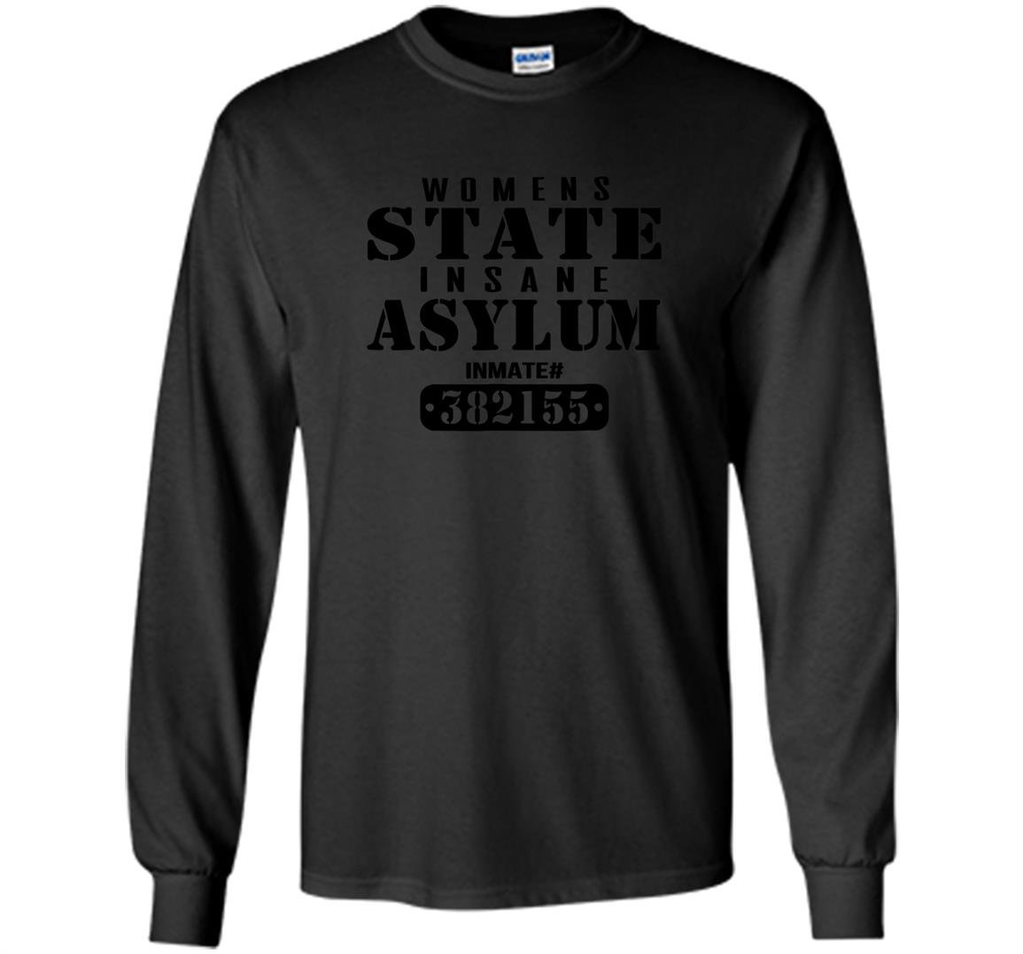 Insane asylum inmate halloween costume Long Sleeve