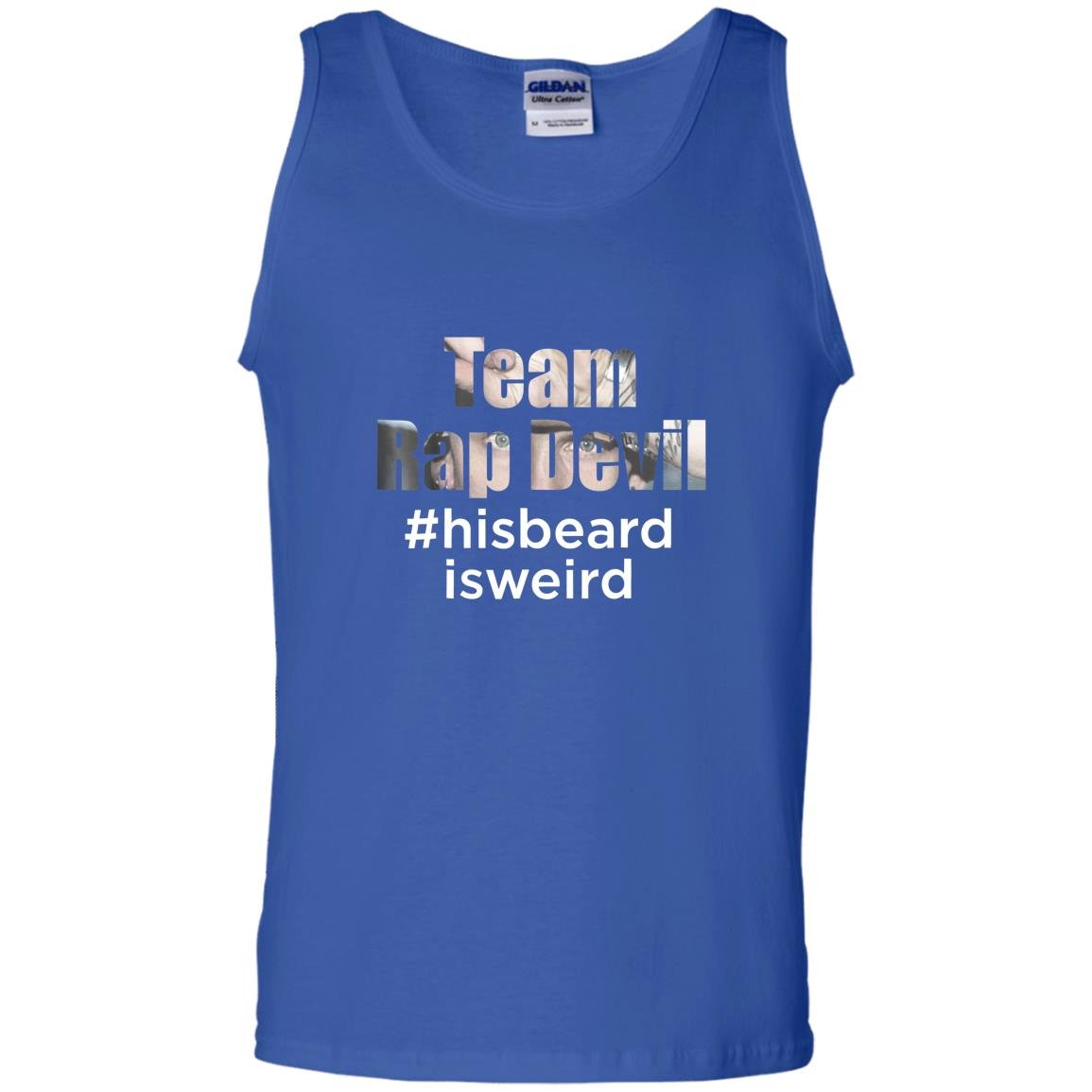 Eminem mgk hisbeardisweird team rap devil Tank Top