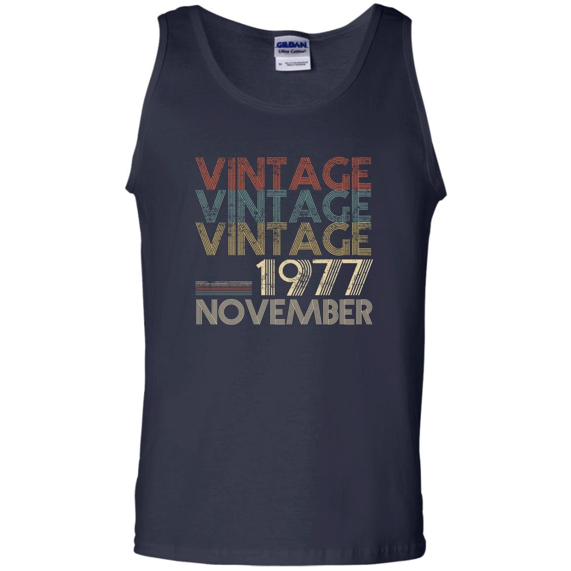 Retro classic vintage november 1977 40th gift 40 years old Tank Top