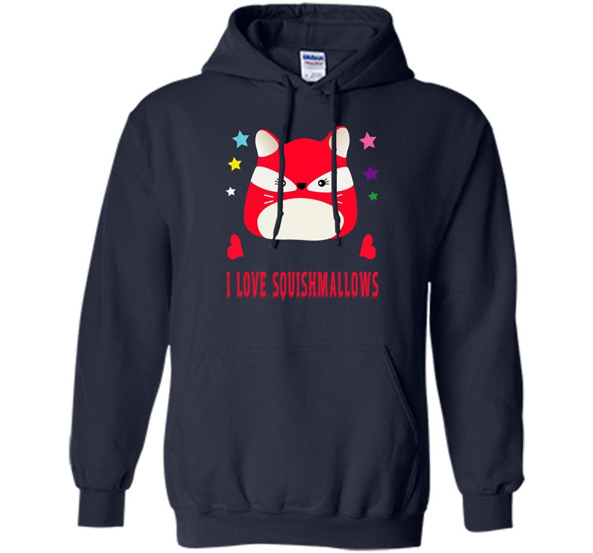 I love squishmallows red fox birthday squishy Hoodie