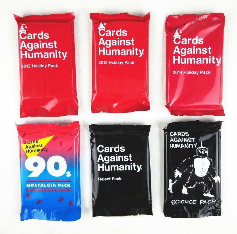 8pcs Cards Against Humanity Expansion Packs
