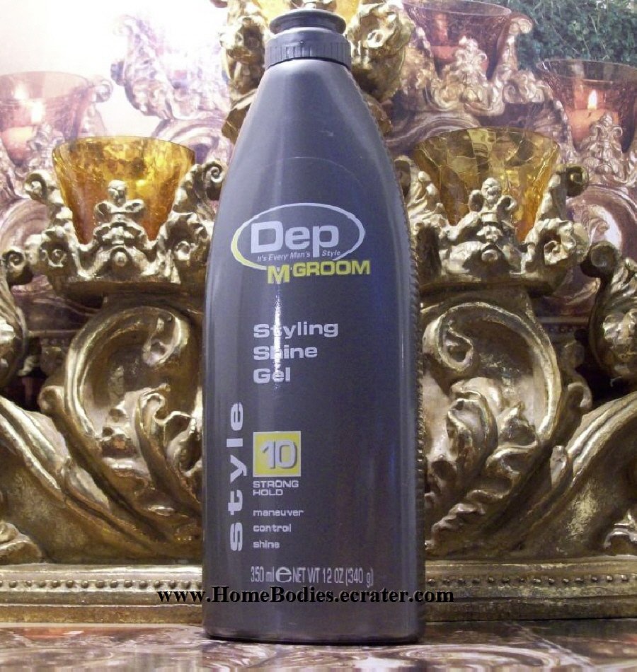 Dep M Groom Styling Shine Gel for Men 10 Strong Hold 12 Oz Schwarzkopf ...