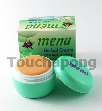 MENA Herbal Formula Lightening Cream White Mineral Renewal Young Skin ...