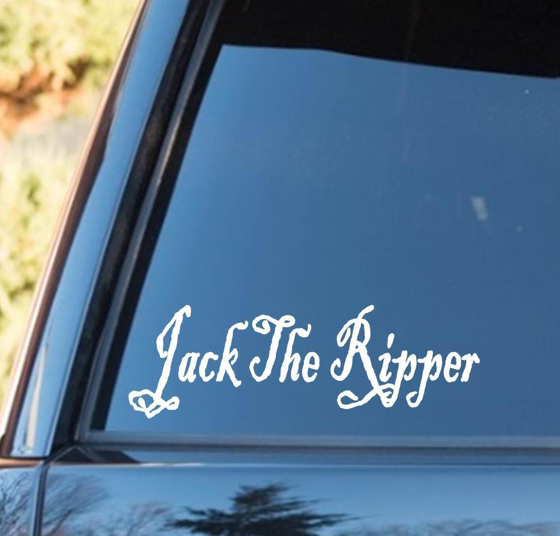 J1087 Jack The Ripper Decal Sticker Car Truck SUV Laptop Pirate Boat ...