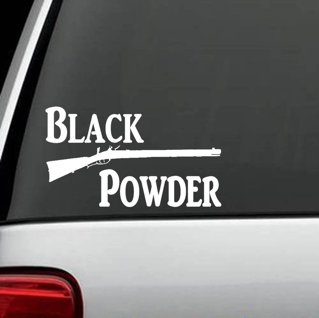 G1066 Black Powder Muzzleloader Decal Sticker Deer Turkey Hunting Gun ...