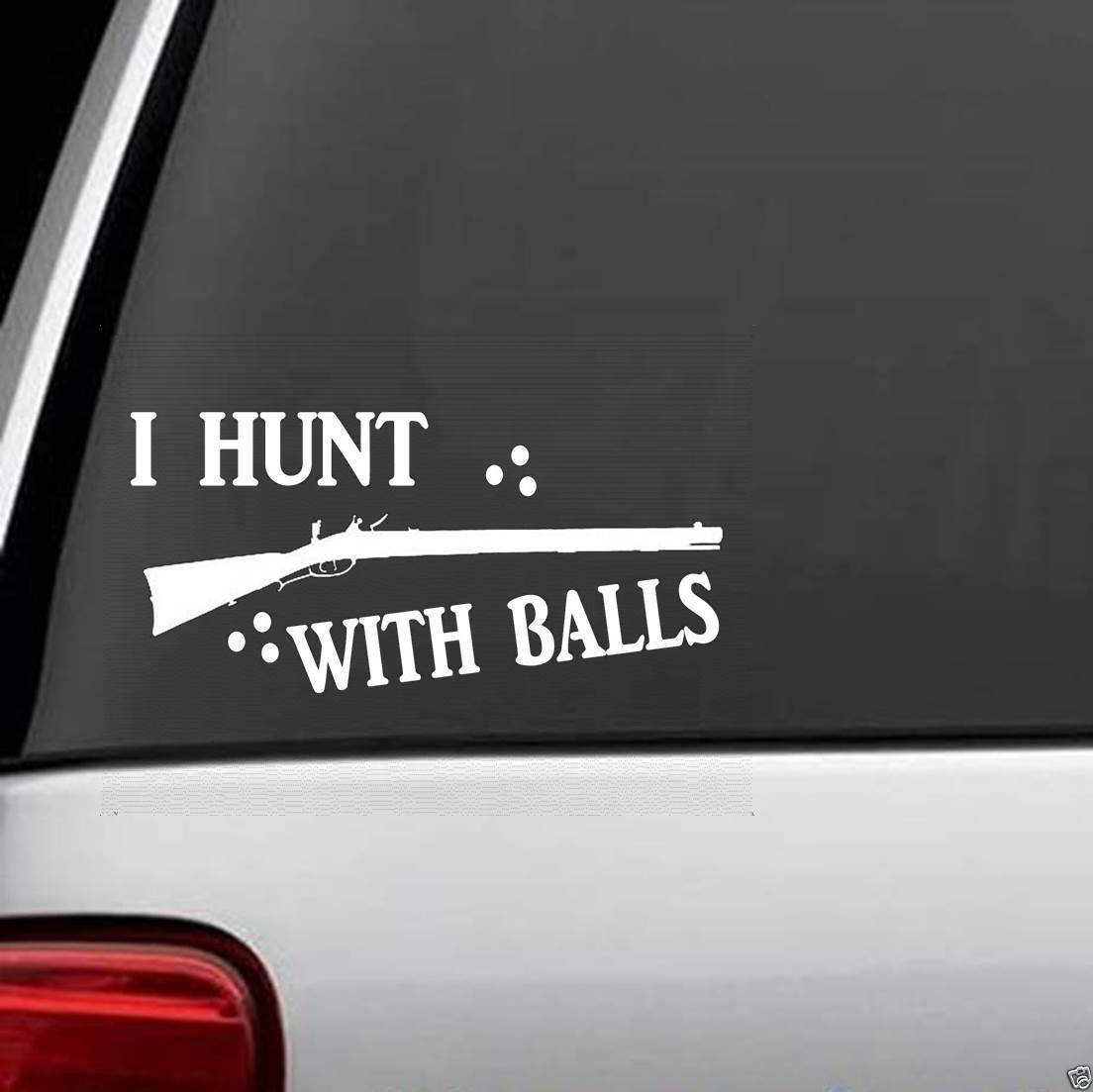 BLACK POWDER MUZZLELOADER 8" Decal Sticker for Truck SUV VAN 4X4 JEEP ...