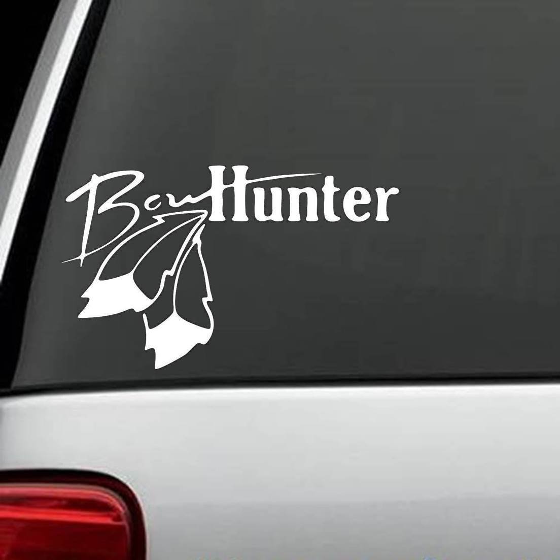 Bow Hunter Decal Sticker Turkey Deer Hunting Compound Bow & Arrow Broadhead