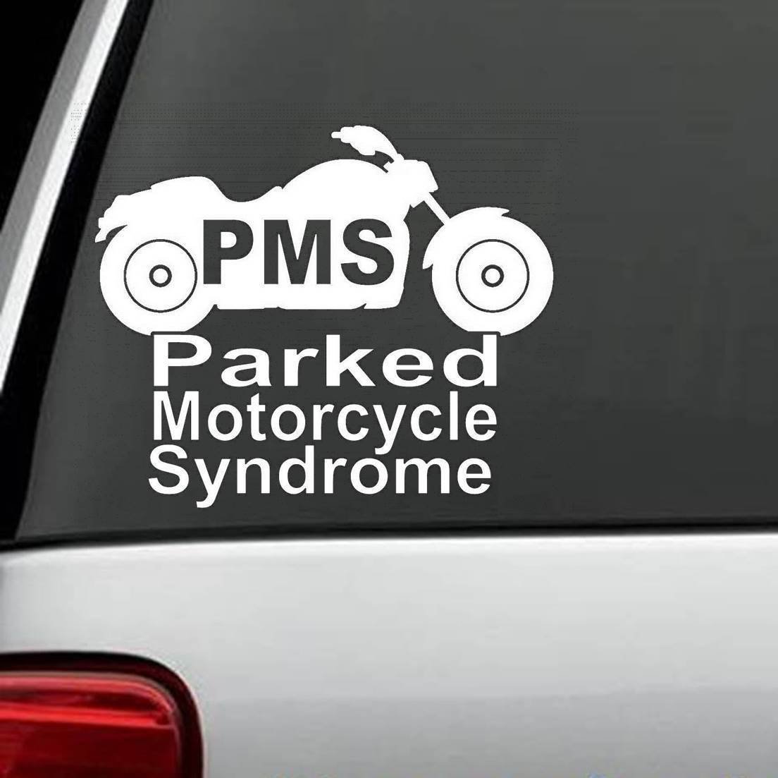 PMS MOTORCYCLE BIKER HELMET DECAL STICKER CAR TRUCK SUV VAN LAPTOP WALL ...