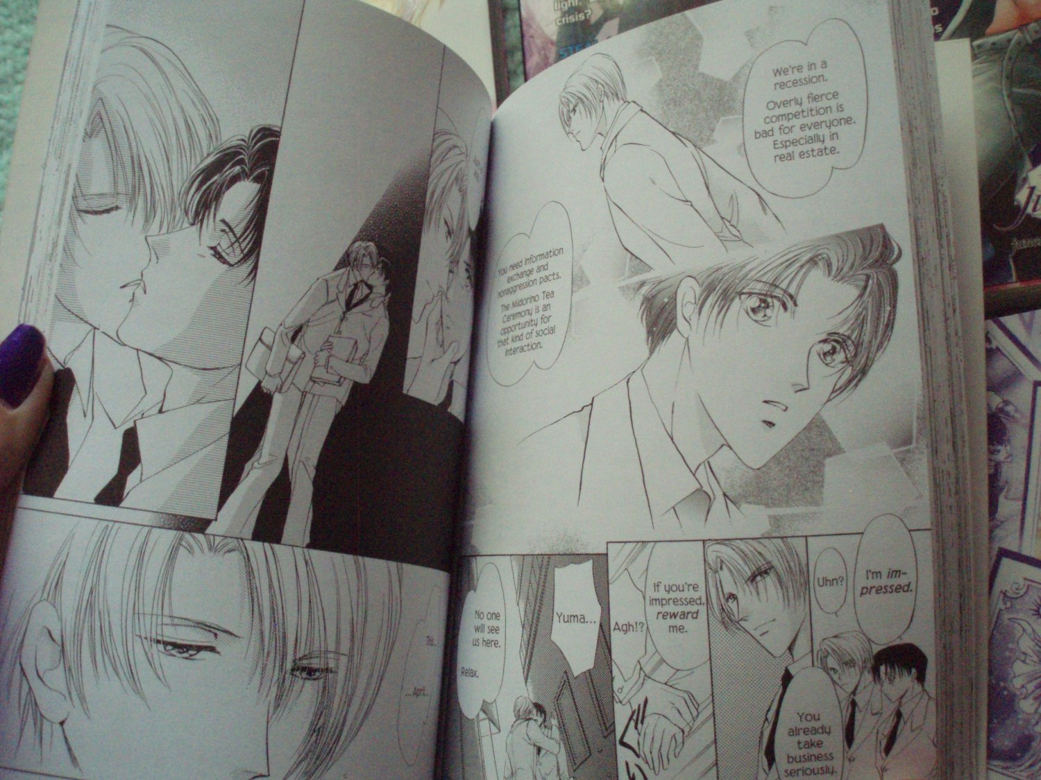 Makoto Tateno Yaoi Manga Lot – Steal Moon, Blue Sheep Reverie, Hate to ...