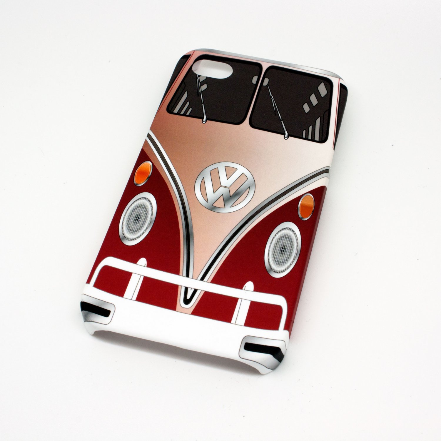 VW Camper Van Transporter Style Mobile Phone Cover Case for iPhone 4/4s ...
