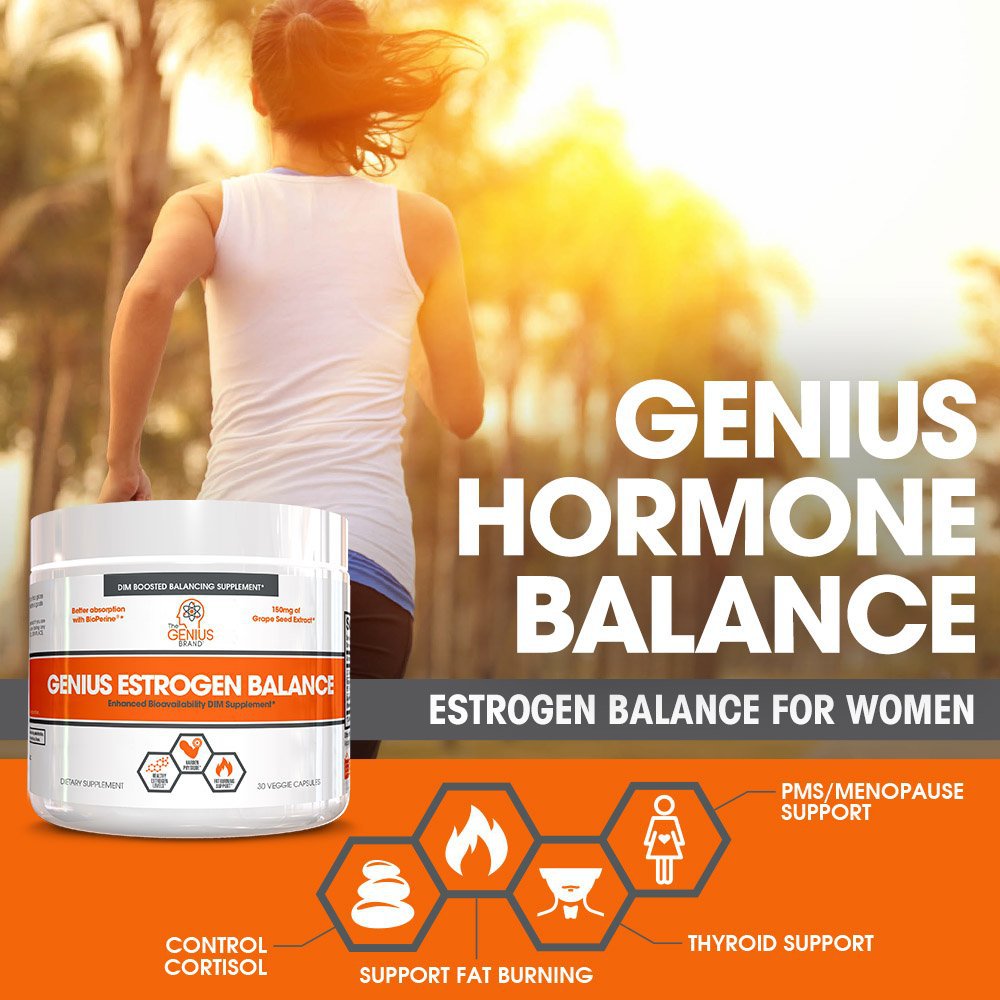 Genius Estrogen Balance By Genius Products 30 Veggie Capsules