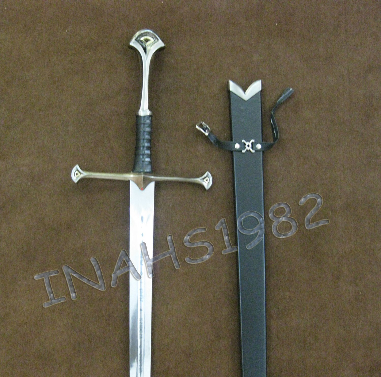 LORT Anduril Sword of Aragorn + Aragorn Strider Sword with knife from LOTR