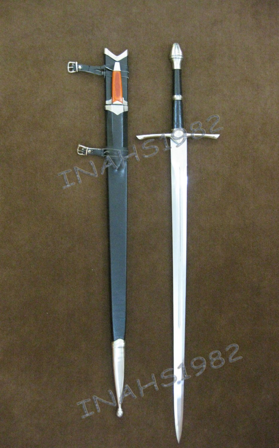 LORT Anduril Sword of Aragorn + Aragorn Strider Sword with knife from LOTR