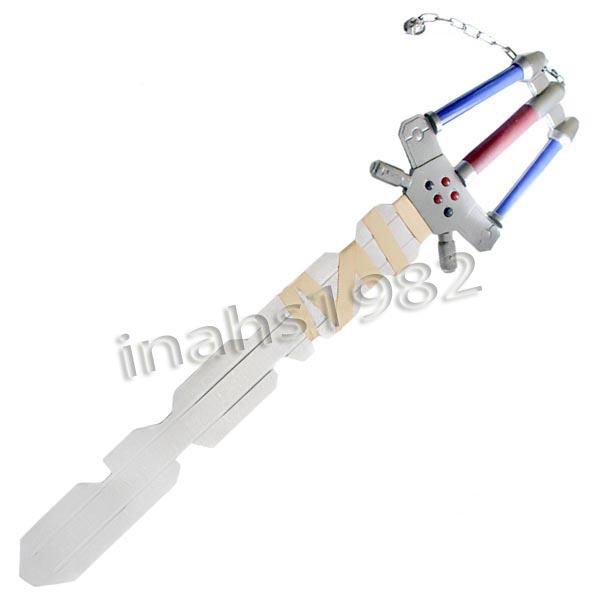 Kingdom Hearts Sora Fenrir Keyblade with Display Stand