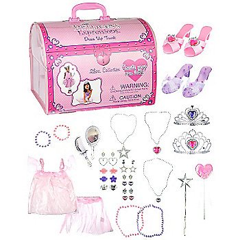 28 Piece Princess Dress Up Trunk Girl's Costume - SWWHC-GG6052AL